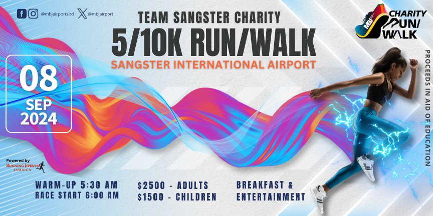 Charity Run/Walk - Montego Bay Jamaica Airport